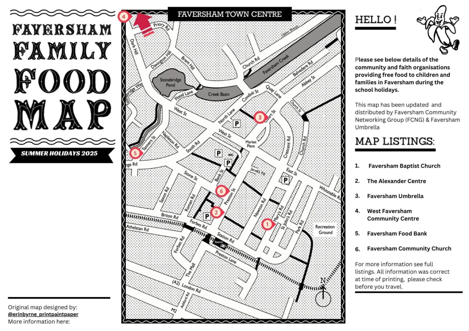 Family Food Map - Faversham Town Council