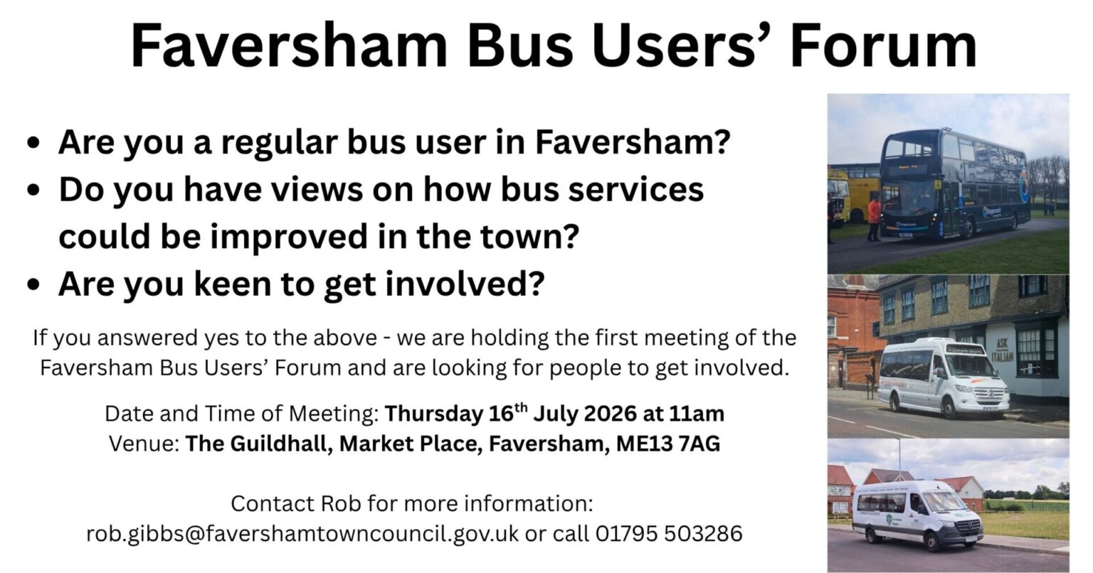 Faversham Bus Users' Forum - Faversham Town Council